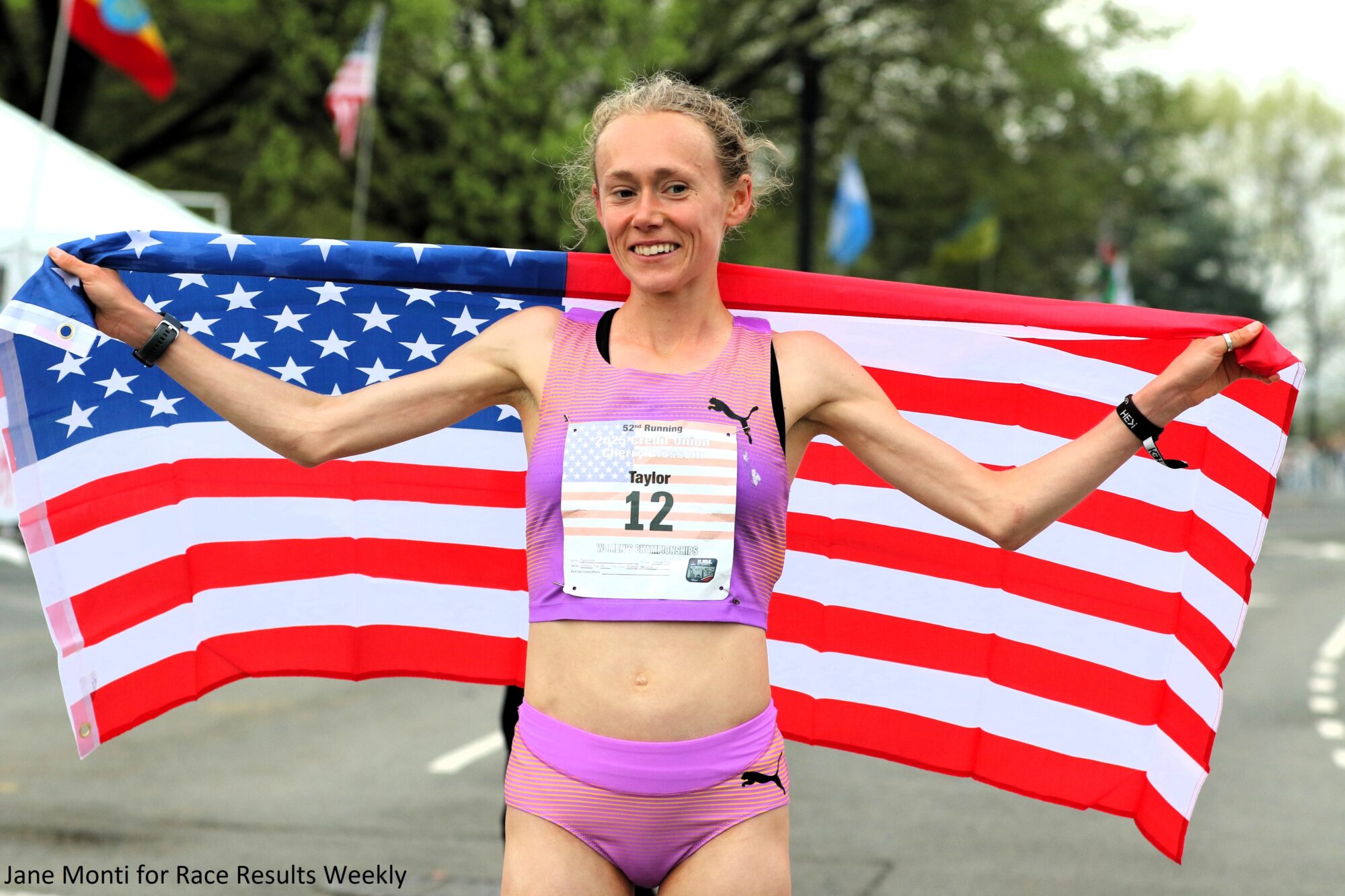 World Best and USA Title For Taylor Roe at Credit Union Cherry Blossom ...
