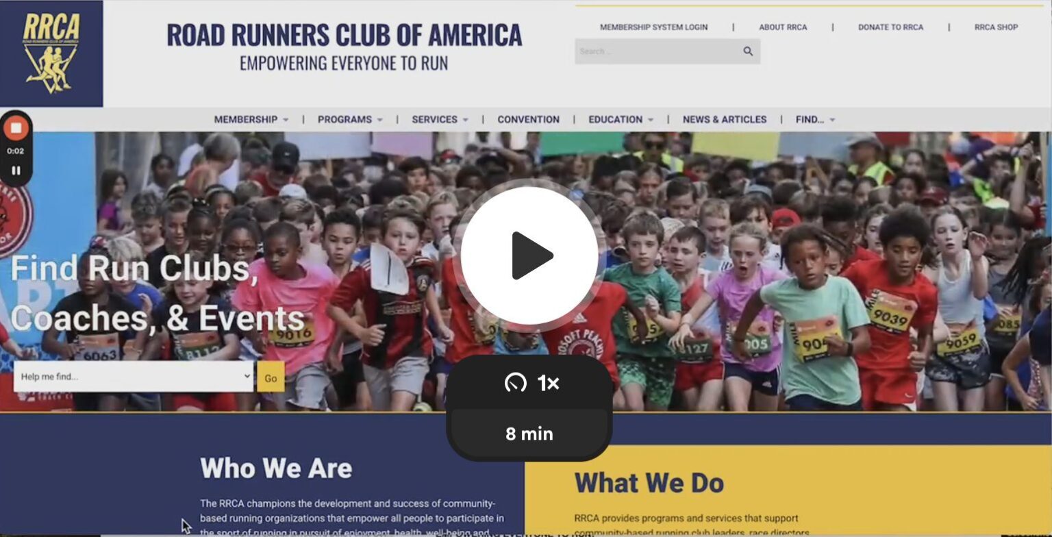 Running Club Membership - Road Runners Club of America